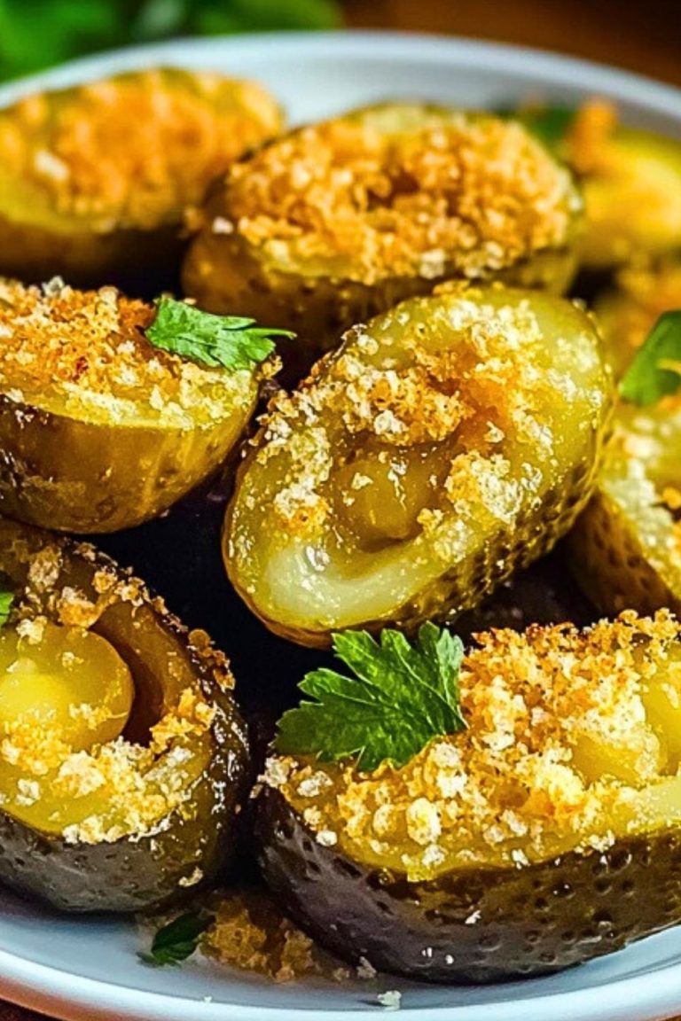 Air Fryer Stuffed Pickles Recipe