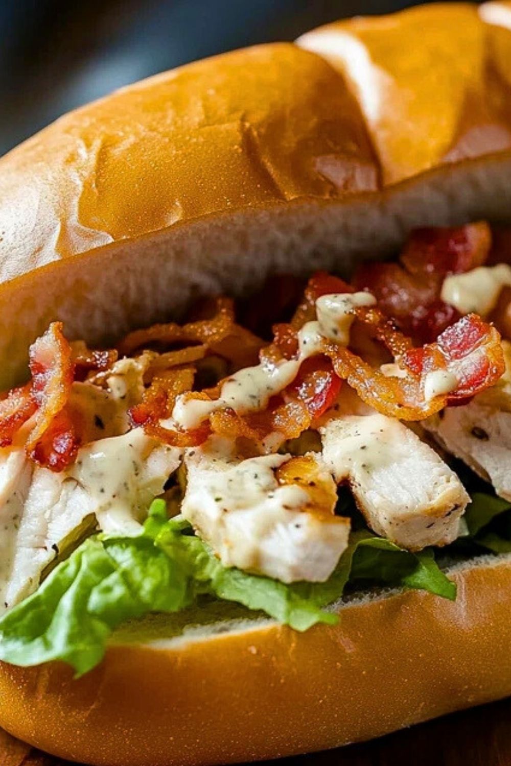 Chopped Chicken Bacon Ranch Sub