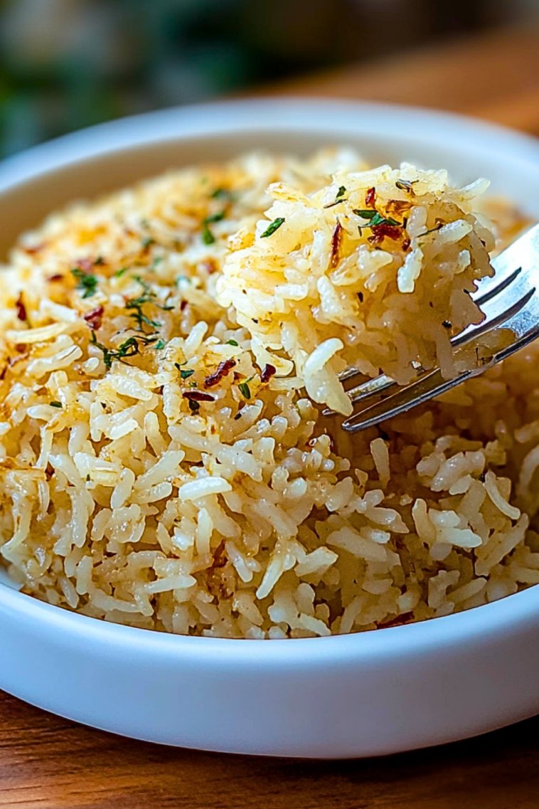 Stick of Butter Baked Rice