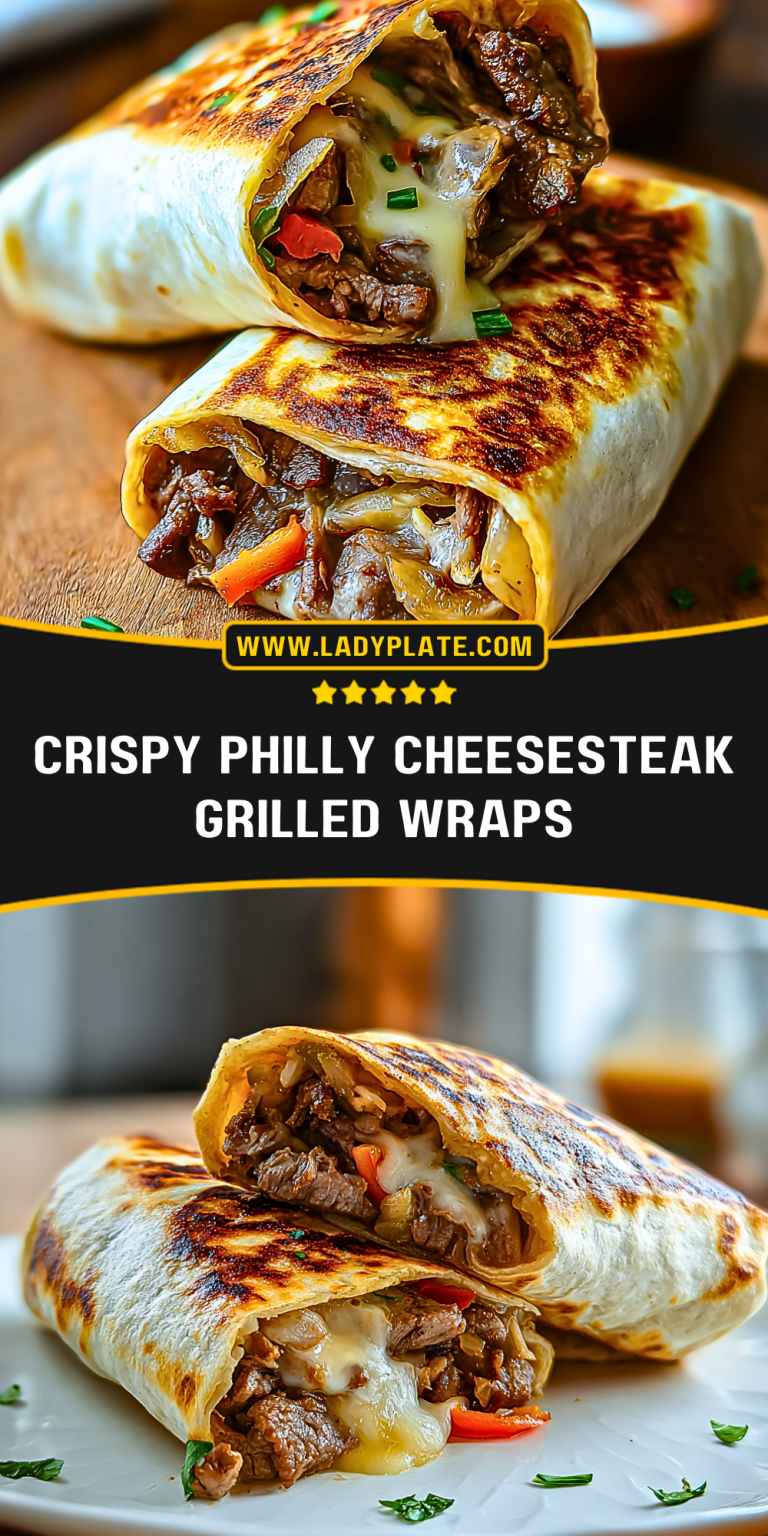 Crispy Philly Cheesesteak Grilled Wraps