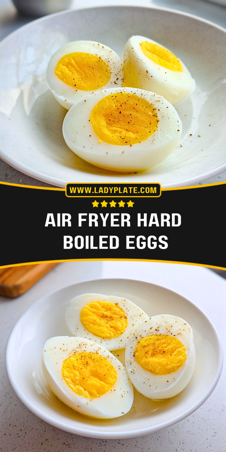 Air Fryer Hard Boiled Eggs