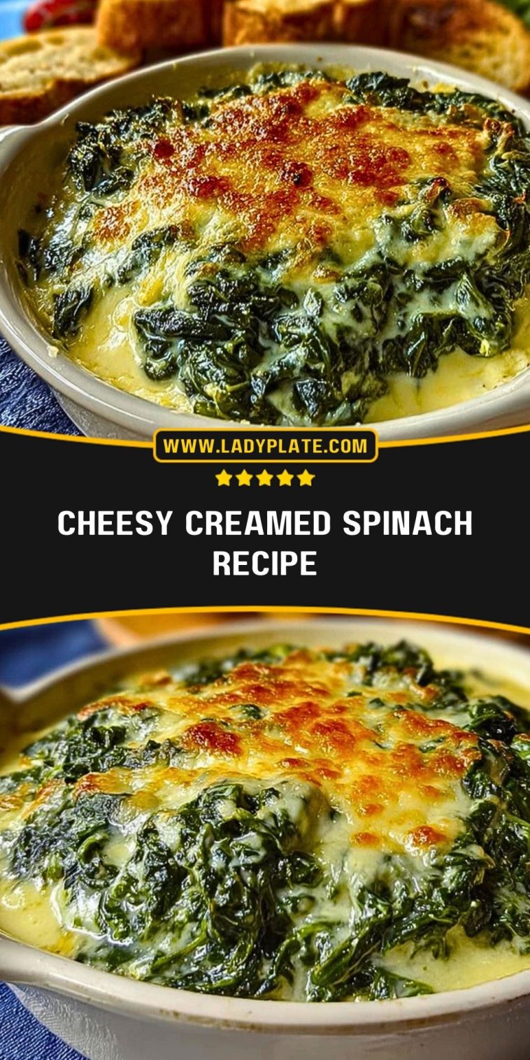Cheesy Creamed Spinach