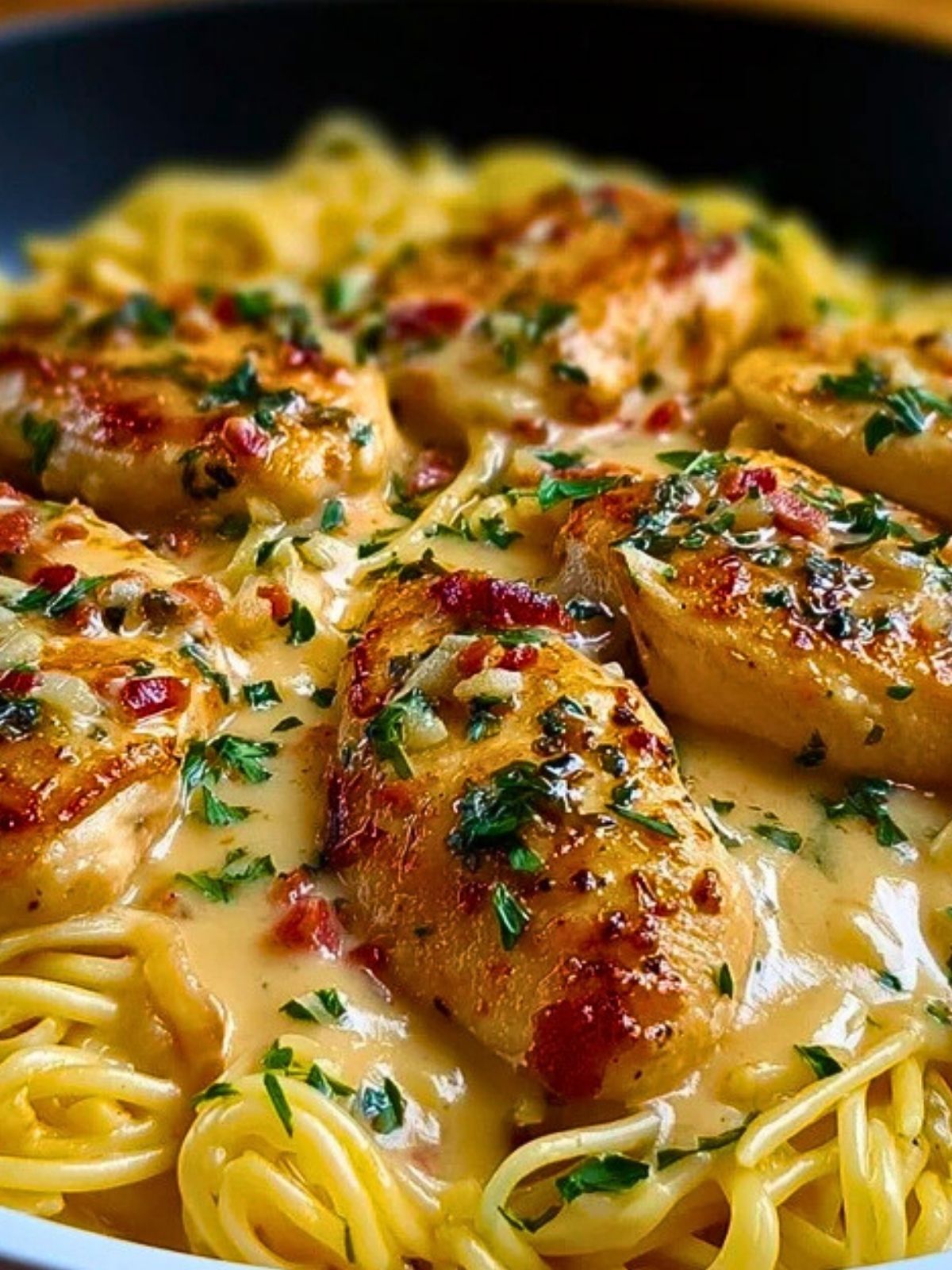 Creamy Italian Chicken Pasta RecipeCreamy Italian Chicken Pasta ...