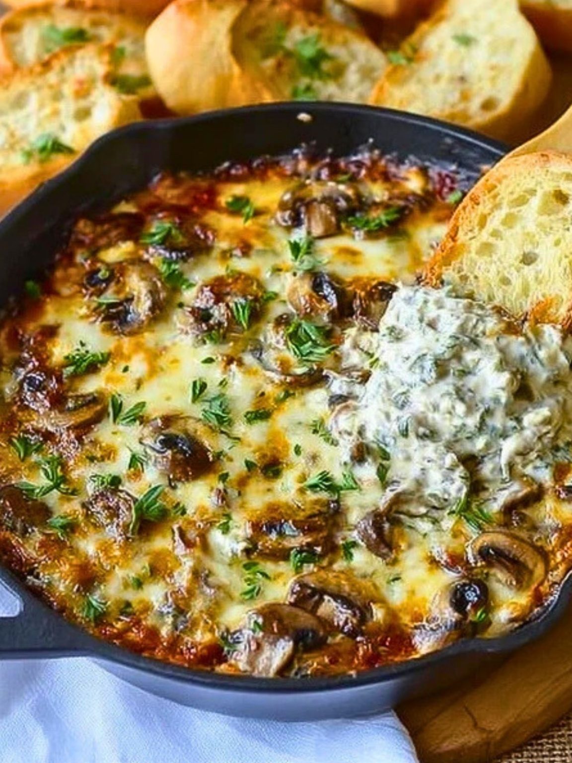 Stuffed Mushroom Dip Recipe