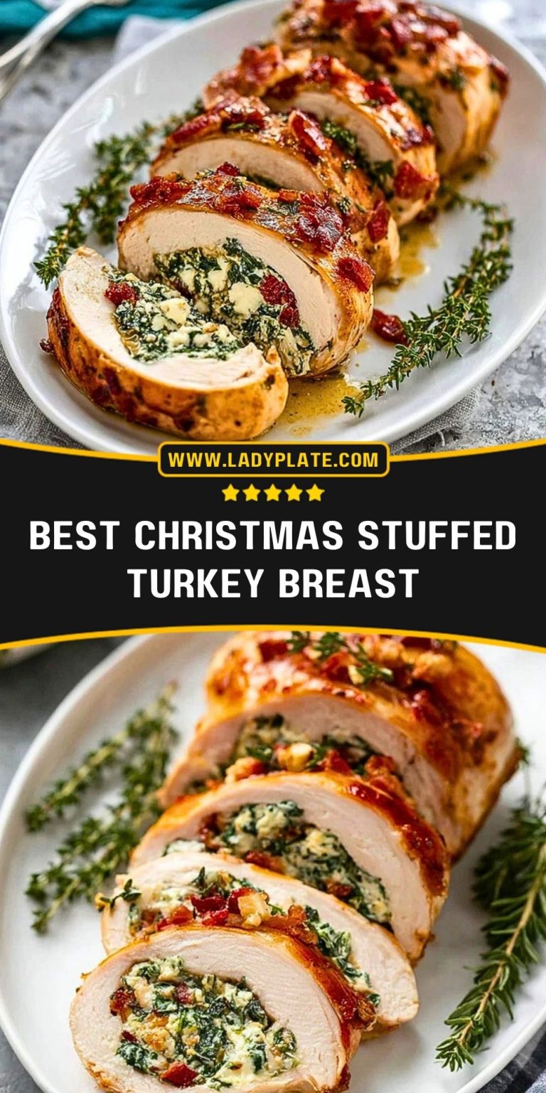 Best Christmas Stuffed Turkey Breast