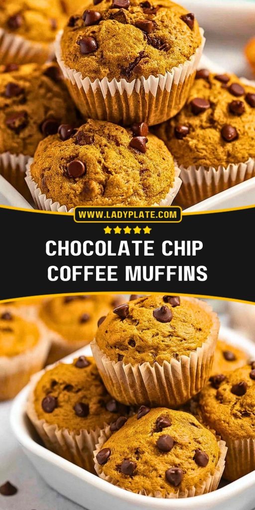 Chocolate Chip Coffee Muffins