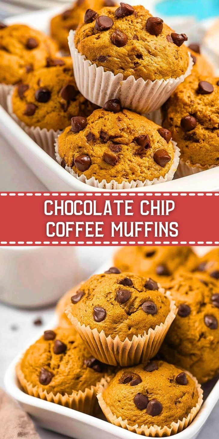 Chocolate Chip Coffee Muffins