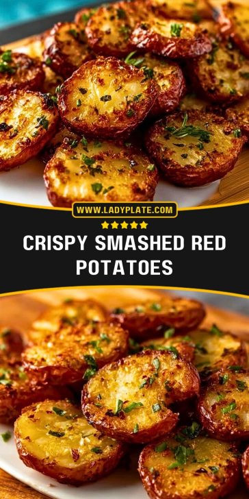 Crispy Smashed Red Potatoes