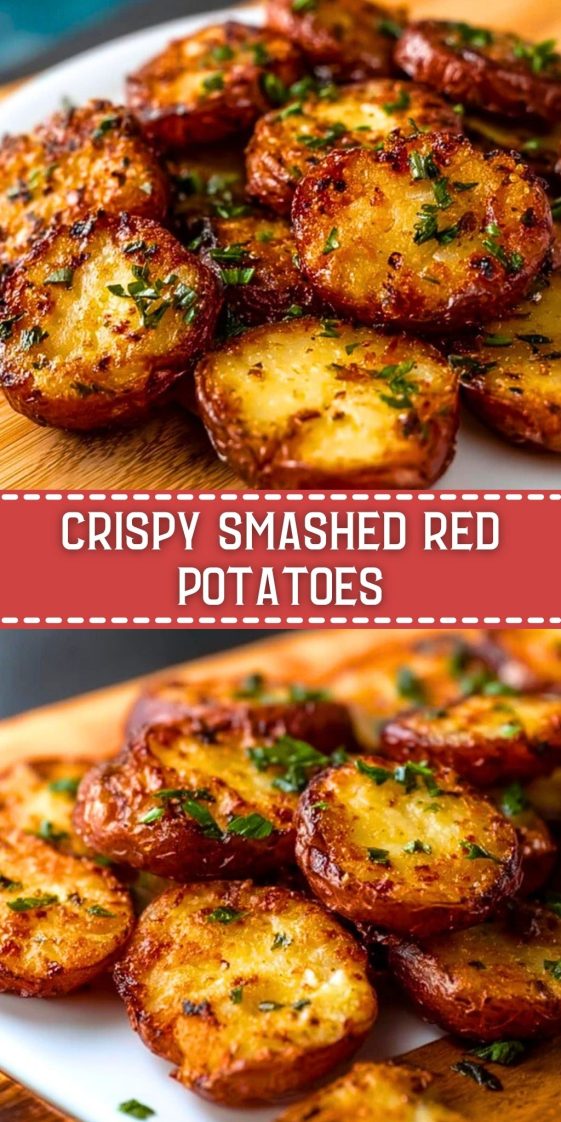 Crispy Smashed Red Potatoes
