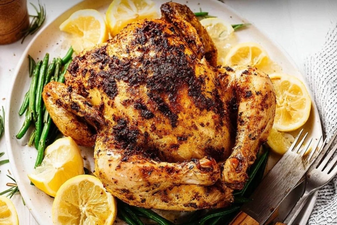 Easy Air Fryer Whole Chicken