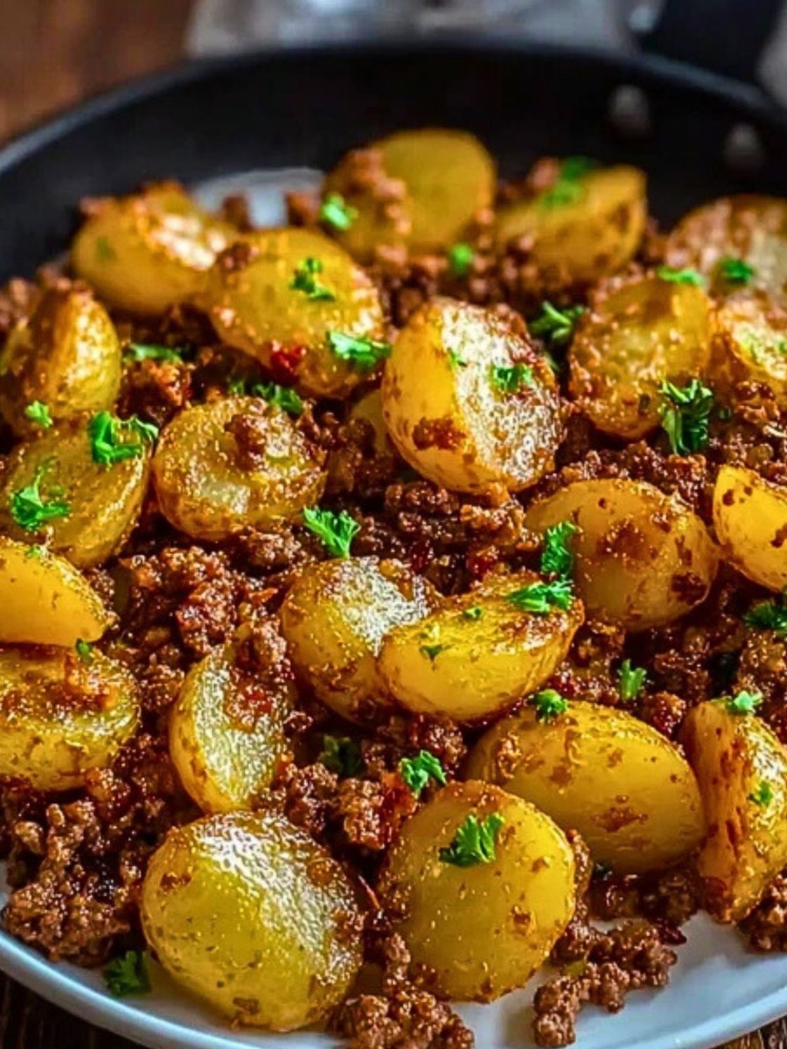 Easy Ground Beef Potato