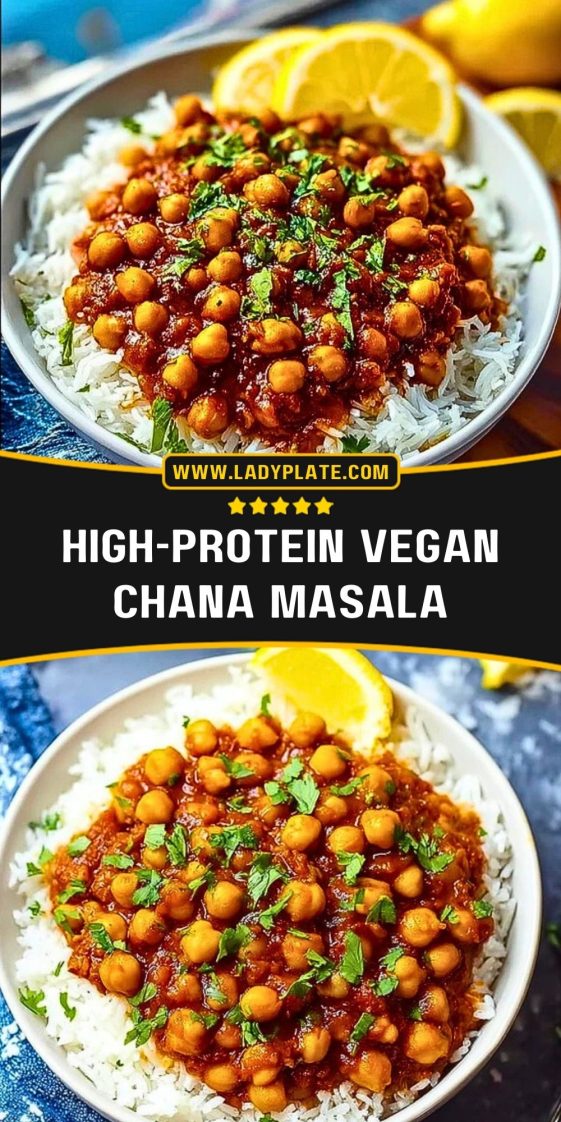 High-Protein Vegan Chana Masala